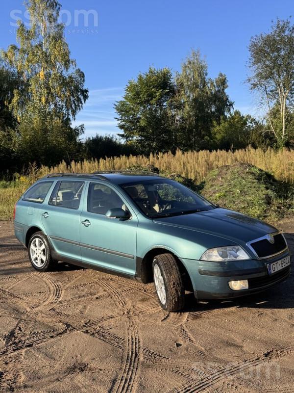 Шкода Октавия 2007 в Рига на AUTOMOTO.COM.LV Зеленый Шкода Октавия 2007 в Рига, объемом двигателя 2.00 л и пробегом 350 тыс. км за 1680 €, фото 3 на AUTOMOTO.COM.LV