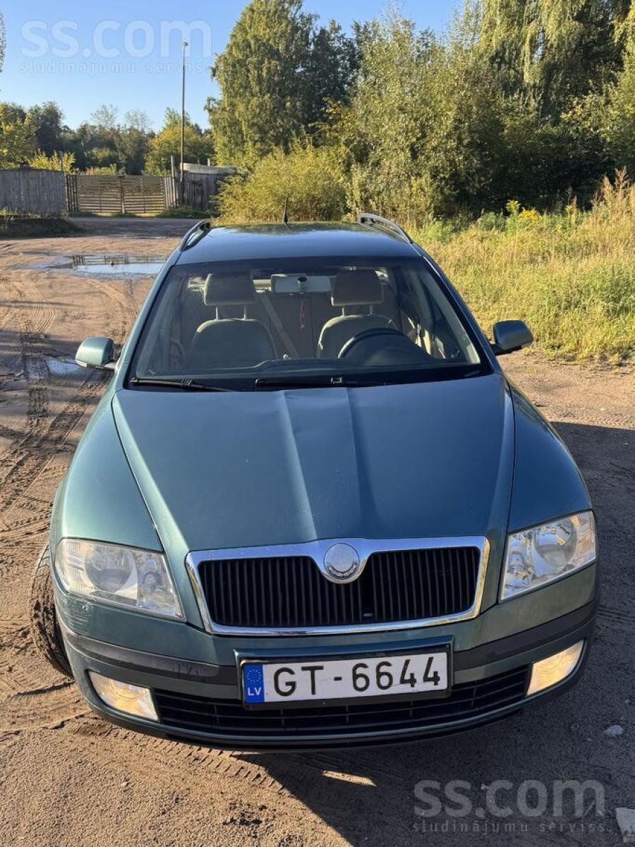 Зеленый Шкода Октавия 2007 в Рига, объемом двигателя 2.00 л и пробегом 350 тыс. км за 1680 €, фото 9 на AUTOMOTO.COM.LV