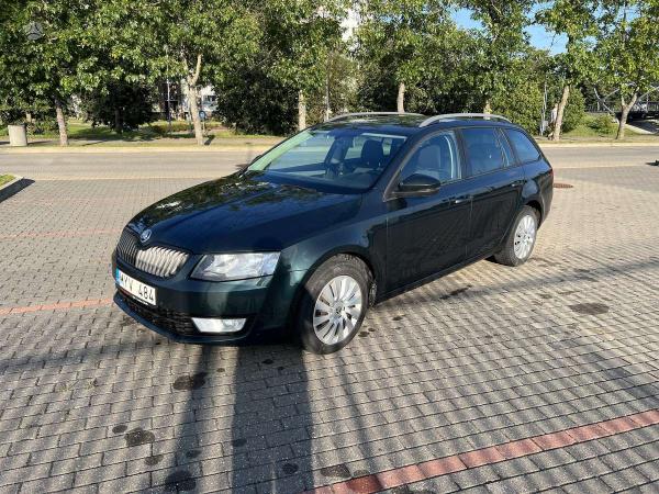 Зеленый Шкода Октавия 2015 в Ионава, объемом двигателя 1.97 л и пробегом 350 тыс. км за 5850 €, фото 4 на AUTOMOTO.COM.LV