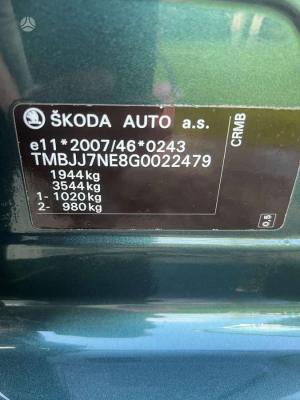 Green Skoda Octavia 2015 in Jonava, with an engine capacity of 1.97 L and mileage of 350 thousand km for 5850 €, photo 20 on AUTOMOTO.COM.LV