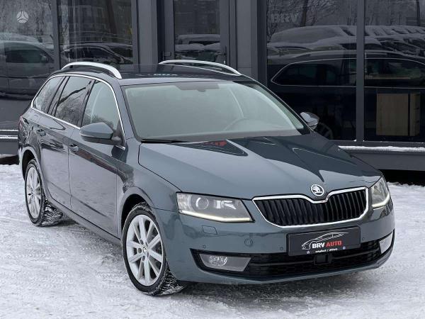 Green Skoda Octavia 2016 in Kedainiai, with an engine capacity of 1.60 L and mileage of 211 thousand km for 8250 €, photo 4 on AUTOMOTO.COM.LV