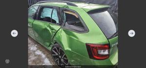 Green Skoda Octavia 2018 in Siauliai, with an engine capacity of 1.98 L and mileage of 112 thousand km for 10999 €, photo 4 on AUTOMOTO.COM.LV