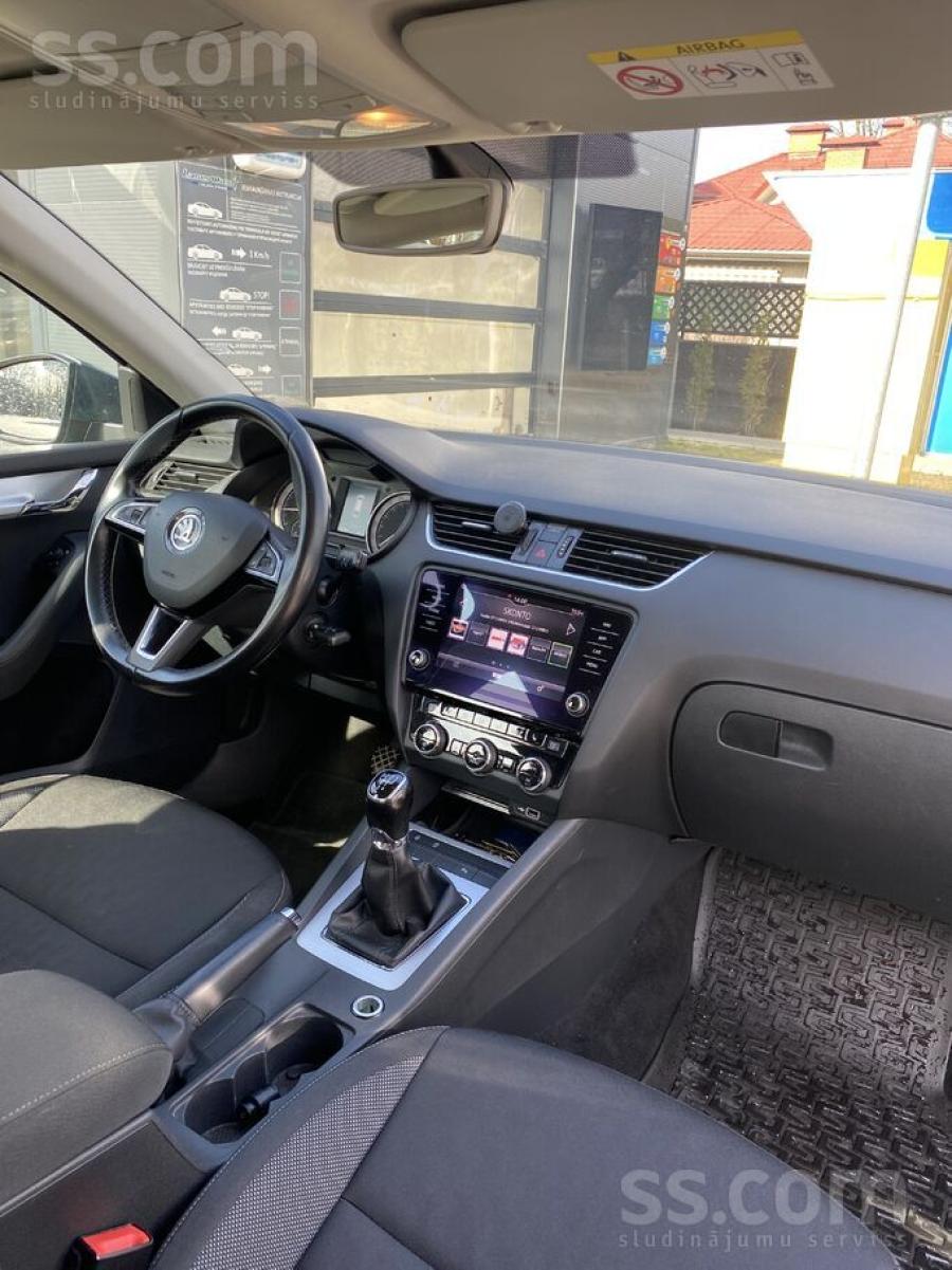 Zaļš Skoda Octavia 2018 Rīga, ar dzinēja tilpumu 1.60 L un nobraukumu 271 tūkst. km par 7650 €, foto 18 vietnē AUTOMOTO.COM.LV