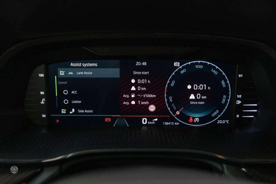 Зеленый Шкода Октавия 2023 в Вильнюс, объемом двигателя 2.00 л и пробегом 138 тыс. км за 27900 €, фото 12 на AUTOMOTO.COM.LV