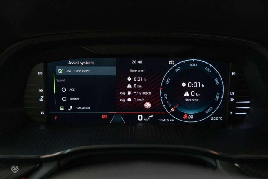 Зеленый Шкода Октавия 2023 в Вильнюс, объемом двигателя 2.00 л и пробегом 138 тыс. км за 27900 €, фото 12 на AUTOMOTO.COM.LV