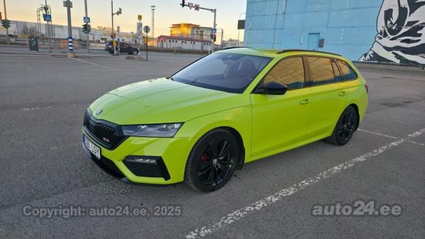 Green Skoda Octavia 2024 in Tallinn, with an engine capacity of 2.00 L and mileage of 32 thousand km for 36000 €, photo 2 on AUTOMOTO.COM.LV