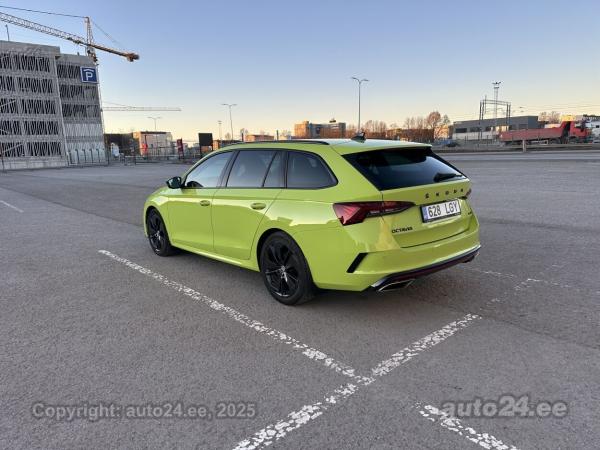 Green Skoda Octavia 2024 in Tallinn, with an engine capacity of 2.00 L and mileage of 32 thousand km for 36000 €, photo 4 on AUTOMOTO.COM.LV