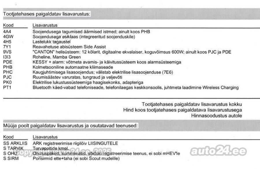 Zaļš Skoda Octavia 2024 Tallina, ar dzinēja tilpumu 2.00 L un nobraukumu 32 tūkst. km par 36000 €, foto 28 vietnē AUTOMOTO.COM.LV