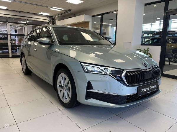 Green Skoda Octavia 2026 in Kaunas, with an engine capacity of 1.50 L and mileage of 5 thousand km for 31920 €, photo 4 on AUTOMOTO.COM.LV