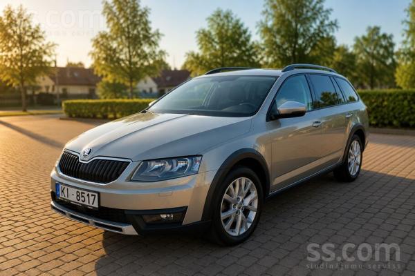 Grey Skoda Octavia 2016 in Jelgava, with an engine capacity of 1.80 L and mileage of 181 thousand km for 9400 €, photo 2 on AUTOMOTO.COM.LV