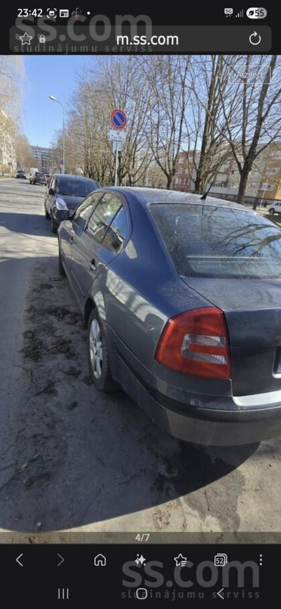 Pelēks Skoda Octavia 2006 Rīga, ar dzinēja tilpumu 2.00 L un nobraukumu 187 tūkst. km par 1250 €, foto 5 vietnē AUTOMOTO.COM.LV