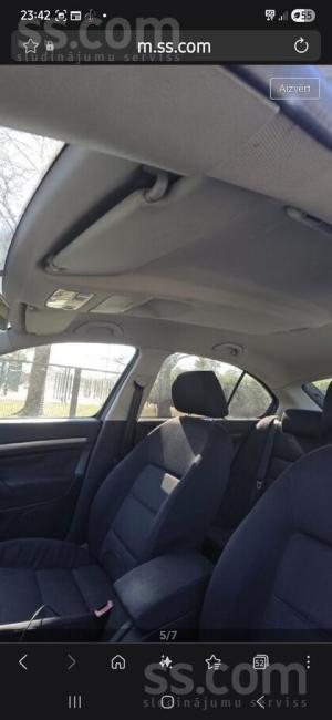 Pelēks Skoda Octavia 2006 Rīga, ar dzinēja tilpumu 2.00 L un nobraukumu 187 tūkst. km par 1250 €, foto 7 vietnē AUTOMOTO.COM.LV