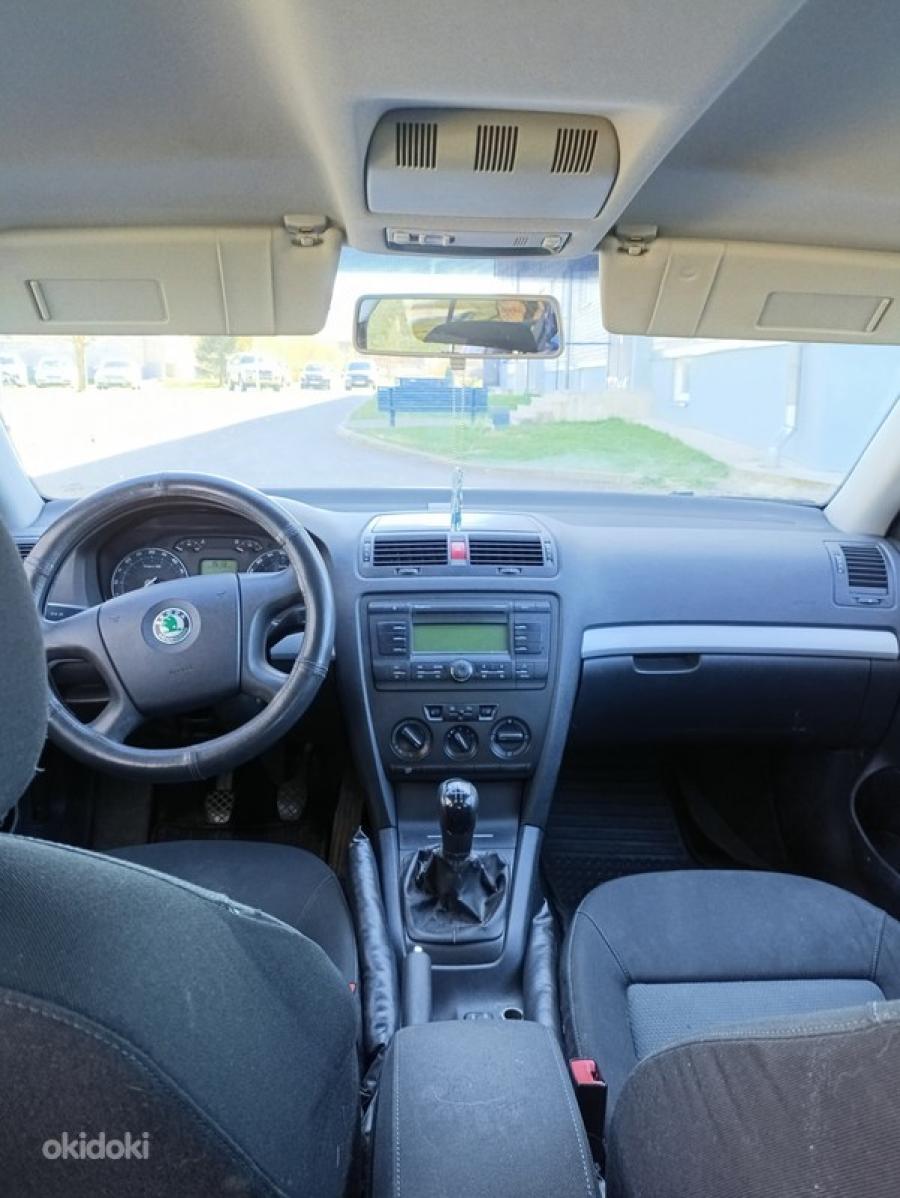 Grey Skoda Octavia 2006 in Narva, with an engine capacity of 1.90 L and mileage of 318 thousand km for 1500 €, photo 10 on AUTOMOTO.COM.LV