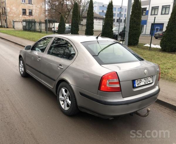 Grey Skoda Octavia 2007 in Riga, with an engine capacity of 1.60 L and mileage of 260 thousand km for 1600 €, photo 7 on AUTOMOTO.COM.LV