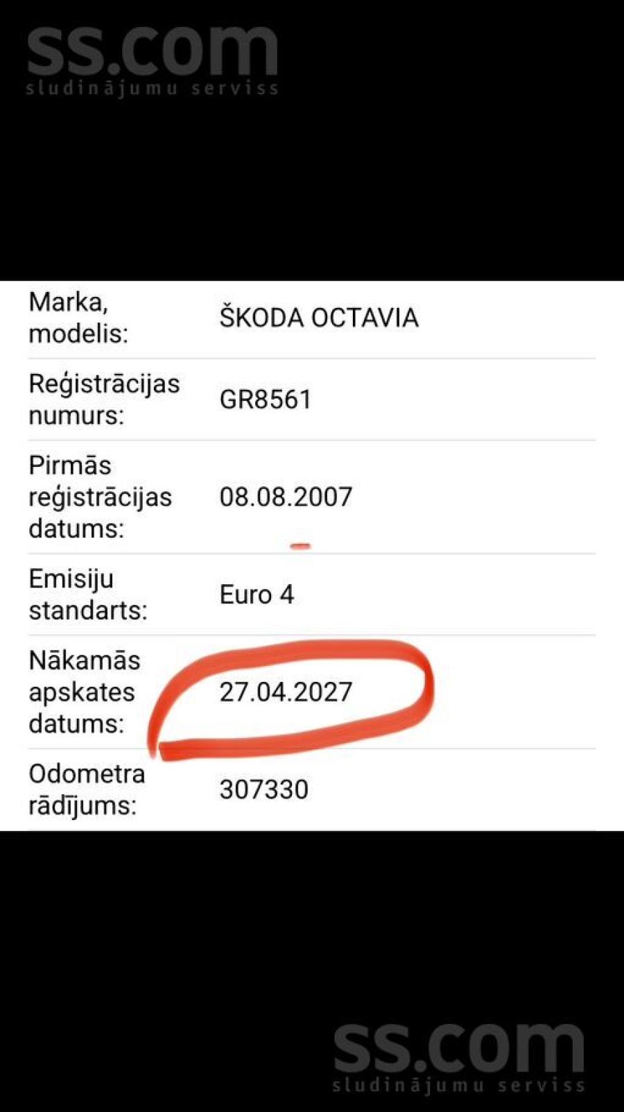 Pelēks Skoda Octavia 2007 Jelgava, ar dzinēja tilpumu 1.90 L un nobraukumu 309 tūkst. km par 1490 €, foto 19 vietnē AUTOMOTO.COM.LV