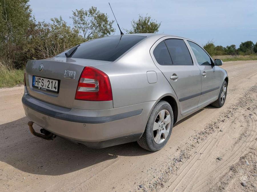 Grey Skoda Octavia 2008 in Vilnius, with an engine capacity of 1.90 L and mileage of 248 thousand km for 1700 €, photo 11 on AUTOMOTO.COM.LV