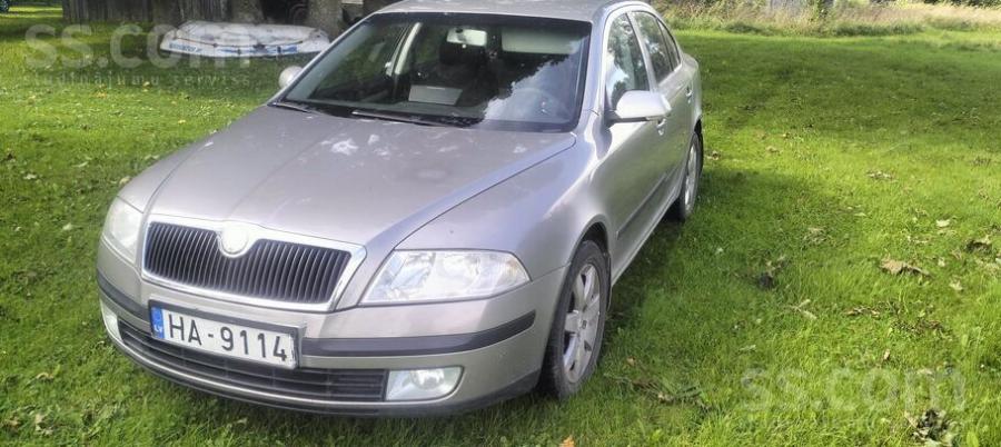 Grey Skoda Octavia 2008 in Ogre, with an engine capacity of 1.90 L and mileage of 225 thousand km for 800 €, photo 3 on AUTOMOTO.COM.LV