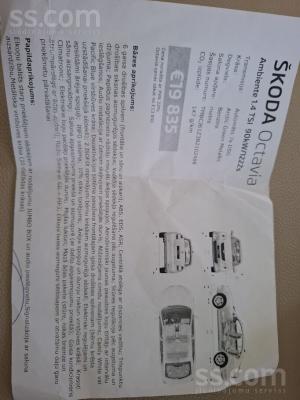 Grey Skoda Octavia 2011 in Riga, with an engine capacity of 1.40 L and mileage of 0 thousand km for 3800 €, photo 13 on AUTOMOTO.COM.LV