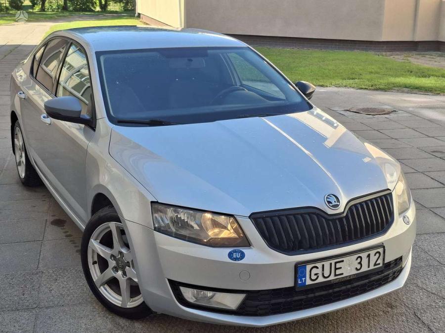 Grey Skoda Octavia 2013 in Silute, with an engine capacity of 1.60 L and mileage of 194 thousand km for 3500 €, photo 9 on AUTOMOTO.COM.LV