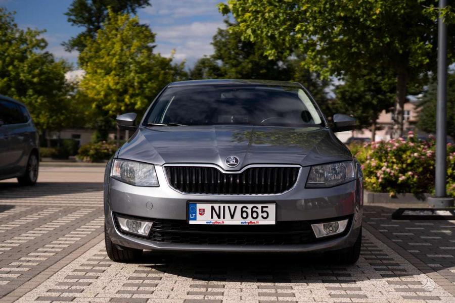 Grey Skoda Octavia 2013 in Vilnius, with an engine capacity of 1.60 L and mileage of 175 thousand km for 5700 €, photo 3 on AUTOMOTO.COM.LV