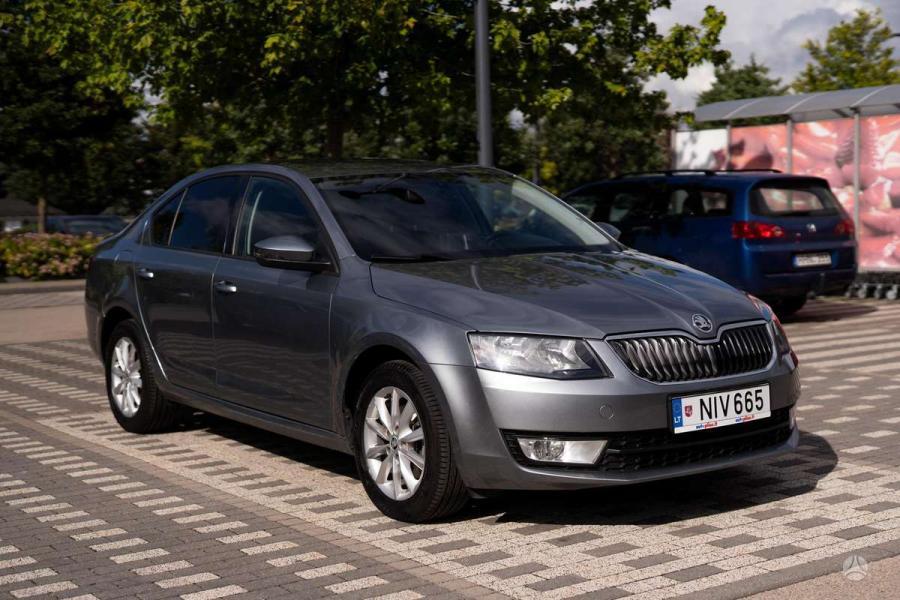 Grey Skoda Octavia 2013 in Vilnius, with an engine capacity of 1.60 L and mileage of 175 thousand km for 5700 €, photo 4 on AUTOMOTO.COM.LV