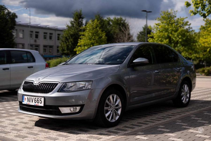 Grey Skoda Octavia 2013 in Vilnius, with an engine capacity of 1.60 L and mileage of 175 thousand km for 5700 €, photo 6 on AUTOMOTO.COM.LV