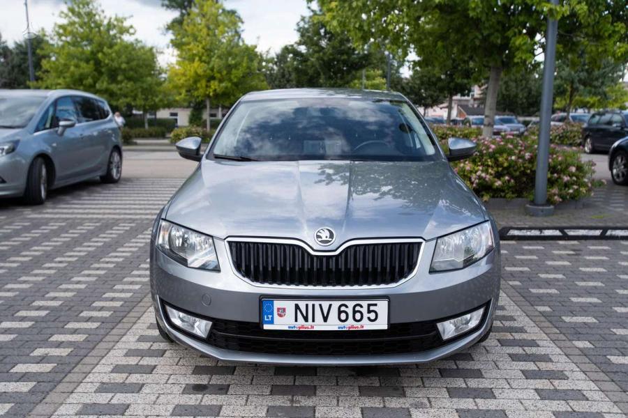 Grey Skoda Octavia 2013 in Vilnius, with an engine capacity of 1.60 L and mileage of 175 thousand km for 5700 €, photo 22 on AUTOMOTO.COM.LV