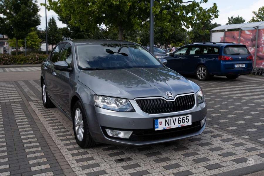 Grey Skoda Octavia 2013 in Vilnius, with an engine capacity of 1.60 L and mileage of 175 thousand km for 5700 €, photo 27 on AUTOMOTO.COM.LV