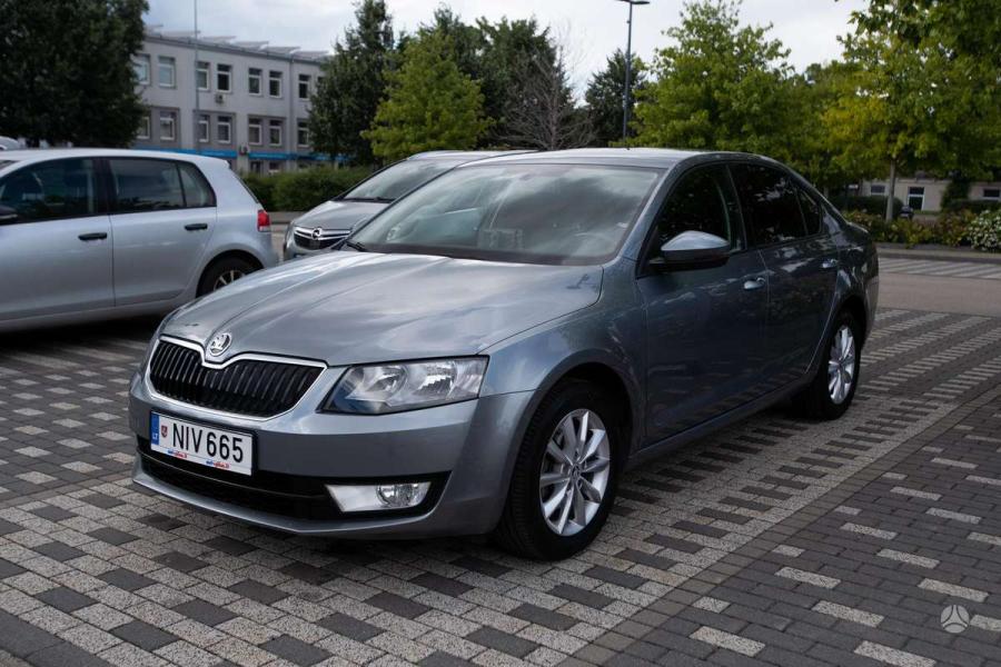 Grey Skoda Octavia 2013 in Vilnius, with an engine capacity of 1.60 L and mileage of 175 thousand km for 5700 €, photo 29 on AUTOMOTO.COM.LV