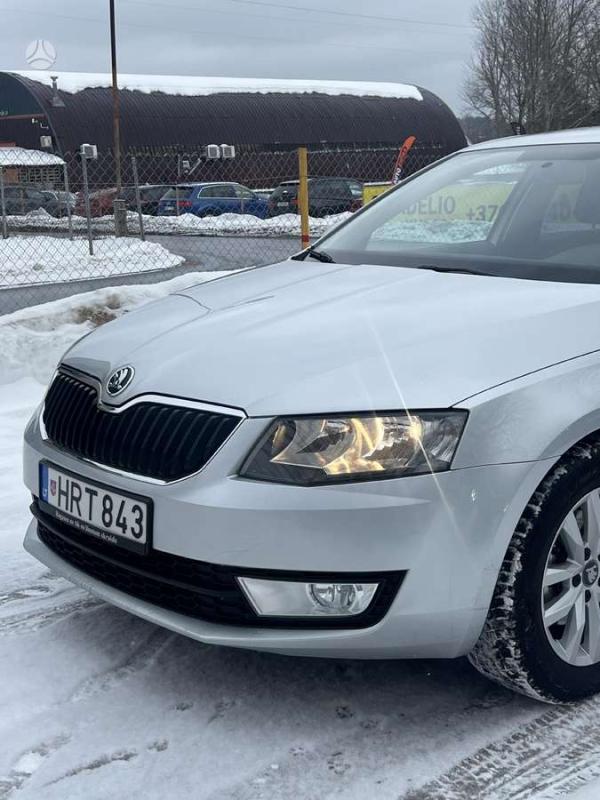 Grey Skoda Octavia 2015 in Vilnius, with an engine capacity of 1.40 L and mileage of 142 thousand km for 8600 €, photo 2 on AUTOMOTO.COM.LV