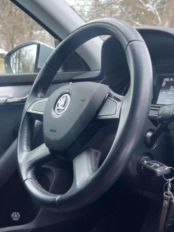 Grey Skoda Octavia 2015 in Vilnius, with an engine capacity of 1.40 L and mileage of 142 thousand km for 8600 €, photo 10 on AUTOMOTO.COM.LV