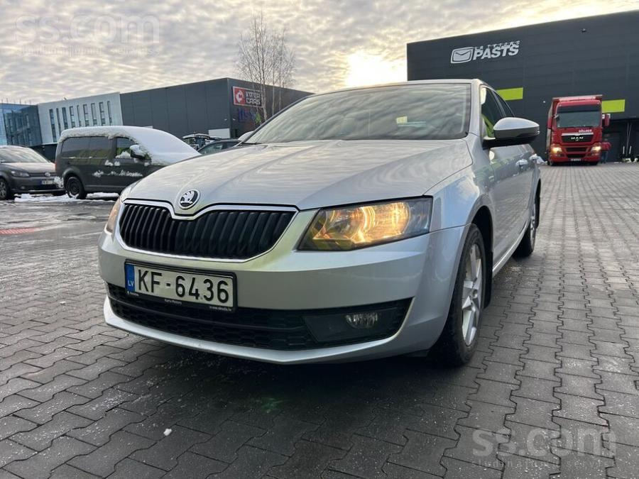 Pelēks Skoda Octavia 2015 Aizkraukle, ar dzinēja tilpumu 1.60 L un nobraukumu 207 tūkst. km par 5490 €, foto 1 vietnē AUTOMOTO.COM.LV
