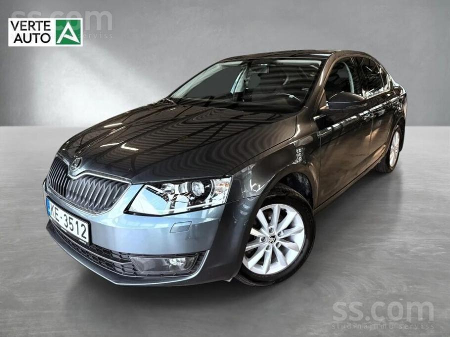 Pelēks Skoda Octavia 2015 Rīga, ar dzinēja tilpumu 2.00 L un nobraukumu 130 tūkst. km par 9990 €, foto 1 vietnē AUTOMOTO.COM.LV