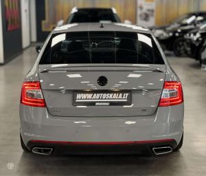 Grey Skoda Octavia 2016 in Klaipeda, with an engine capacity of 1.97 L and mileage of 92 thousand km for 14900 €, photo 3 on AUTOMOTO.COM.LV