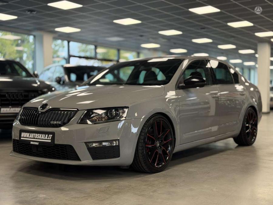 Grey Skoda Octavia 2016 in Klaipeda, with an engine capacity of 1.97 L and mileage of 92 thousand km for 14900 €, photo 7 on AUTOMOTO.COM.LV