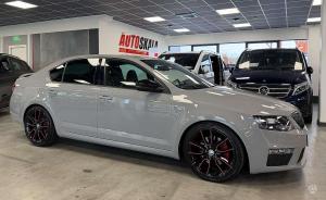 Grey Skoda Octavia 2016 in Klaipeda, with an engine capacity of 1.97 L and mileage of 92 thousand km for 14900 €, photo 32 on AUTOMOTO.COM.LV