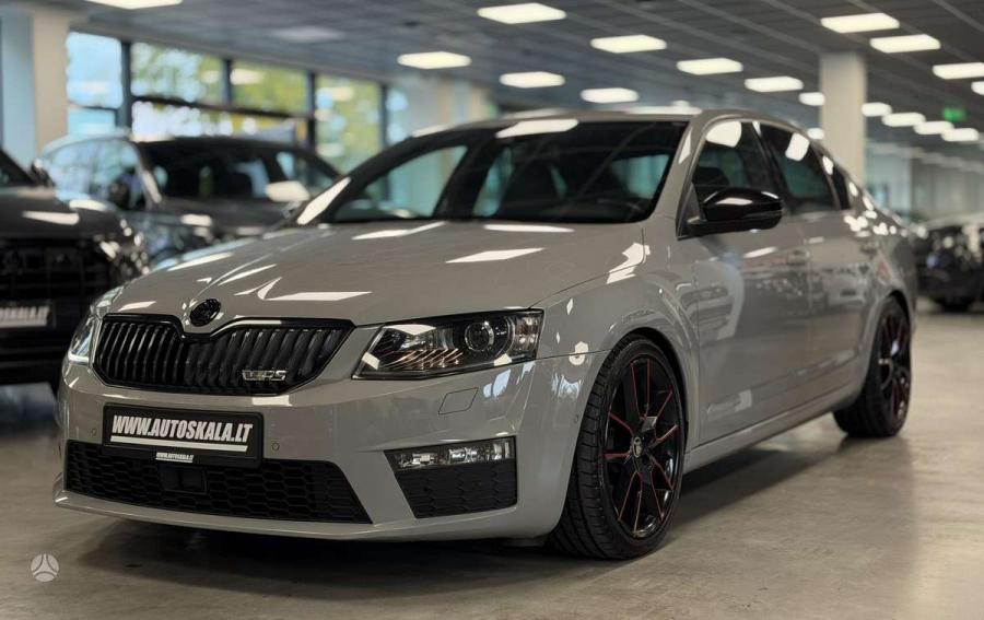 Grey Skoda Octavia 2016 in Klaipeda, with an engine capacity of 1.97 L and mileage of 92 thousand km for 14900 €, photo 36 on AUTOMOTO.COM.LV