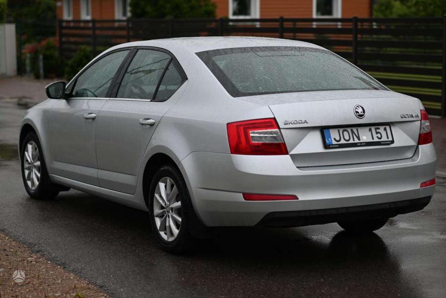 Grey Skoda Octavia 2017 in Vilnius, with an engine capacity of 1.60 L and mileage of 169 thousand km for 8900 €, photo 4 on AUTOMOTO.COM.LV