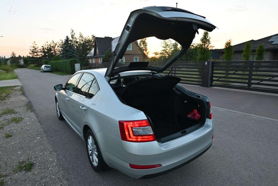Grey Skoda Octavia 2017 in Vilnius, with an engine capacity of 1.60 L and mileage of 169 thousand km for 8900 €, photo 9 on AUTOMOTO.COM.LV