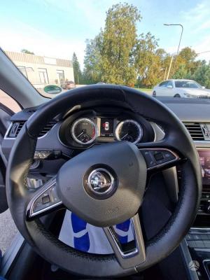 Grey Skoda Octavia 2017 in Kaunas, with an engine capacity of 1.40 L and mileage of 215 thousand km for 10499 €, photo 17 on AUTOMOTO.COM.LV