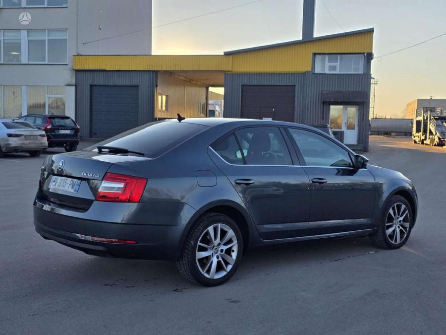 Grey Skoda Octavia 2018 in Taurage, with an engine capacity of 1.97 L and mileage of 185 thousand km for 8400 €, photo 3 on AUTOMOTO.COM.LV