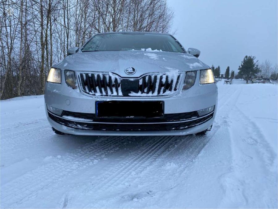 Grey Skoda Octavia 2018 in Vilnius, with an engine capacity of 1.60 L and mileage of 70 thousand km for 11900 €, photo 2 on AUTOMOTO.COM.LV