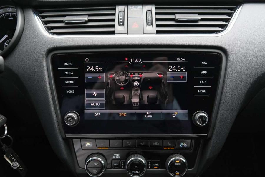 Pelēks Skoda Octavia 2018 Viļņa, ar dzinēja tilpumu 1.97 L un nobraukumu 181 tūkst. km par 10400 €, foto 13 vietnē AUTOMOTO.COM.LV