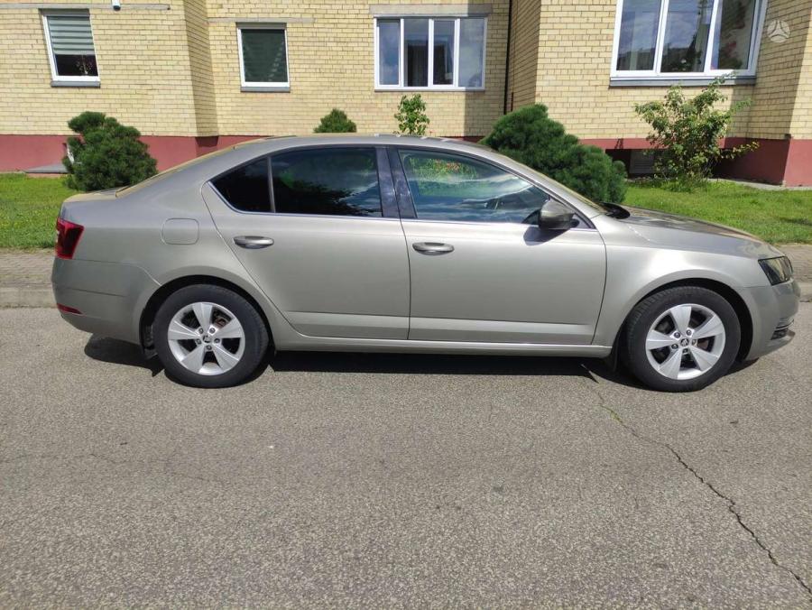 Grey Skoda Octavia 2018 in Panevezys, with an engine capacity of 1.60 L and mileage of 124 thousand km for 10500 €, photo 3 on AUTOMOTO.COM.LV