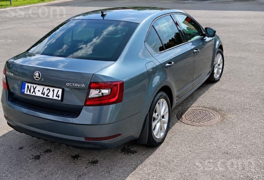 Pelēks Skoda Octavia 2019 Rīga, ar dzinēja tilpumu 1.60 L un nobraukumu 155 tūkst. km par 13250 €, foto 5 vietnē AUTOMOTO.COM.LV