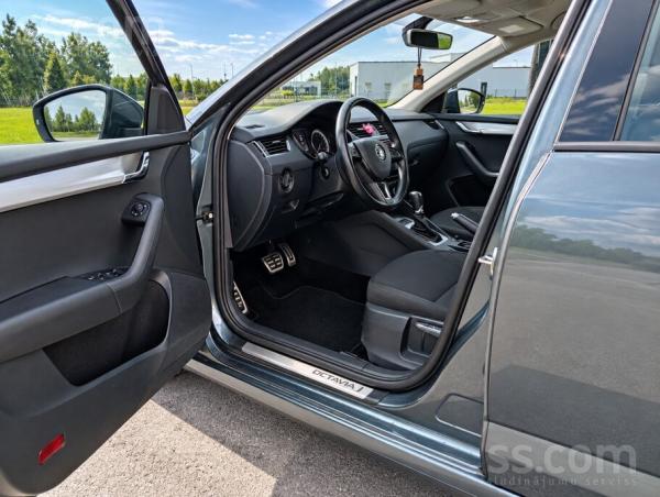 Grey Skoda Octavia 2019 in Riga, with an engine capacity of 1.60 L and mileage of 155 thousand km for 13250 €, photo 6 on AUTOMOTO.COM.LV