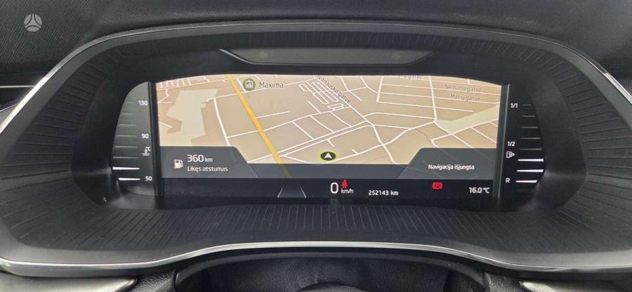 Pelēks Skoda Octavia 2020 Tauragė, ar dzinēja tilpumu 1.97 L un nobraukumu 252 tūkst. km par 10200 €, foto 12 vietnē AUTOMOTO.COM.LV