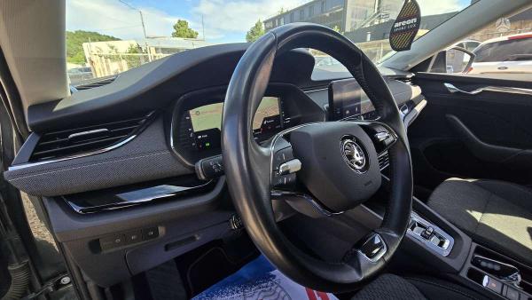 Grey Skoda Octavia 2020 in Kaunas, with an engine capacity of 1.97 L and mileage of 255 thousand km for 12399 €, photo 8 on AUTOMOTO.COM.LV