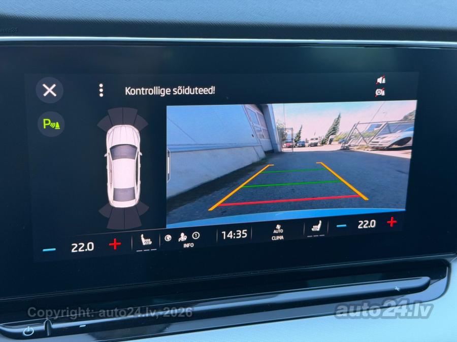 Pelēks Skoda Octavia 2021 Pērnava, ar dzinēja tilpumu 1.50 L un nobraukumu 72 tūkst. km par 19900 €, foto 9 vietnē AUTOMOTO.COM.LV