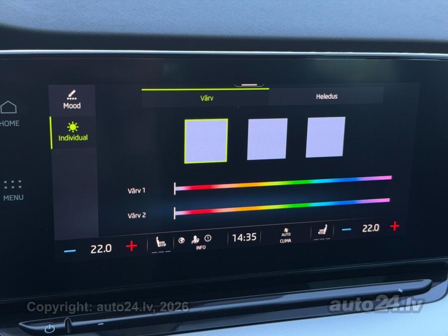 Pelēks Skoda Octavia 2021 Pērnava, ar dzinēja tilpumu 1.50 L un nobraukumu 72 tūkst. km par 19900 €, foto 13 vietnē AUTOMOTO.COM.LV